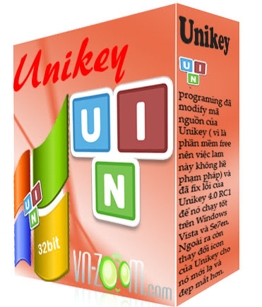 UniKey 4.0.8 Final - Bộ gõ Tiếng Việt cho PC