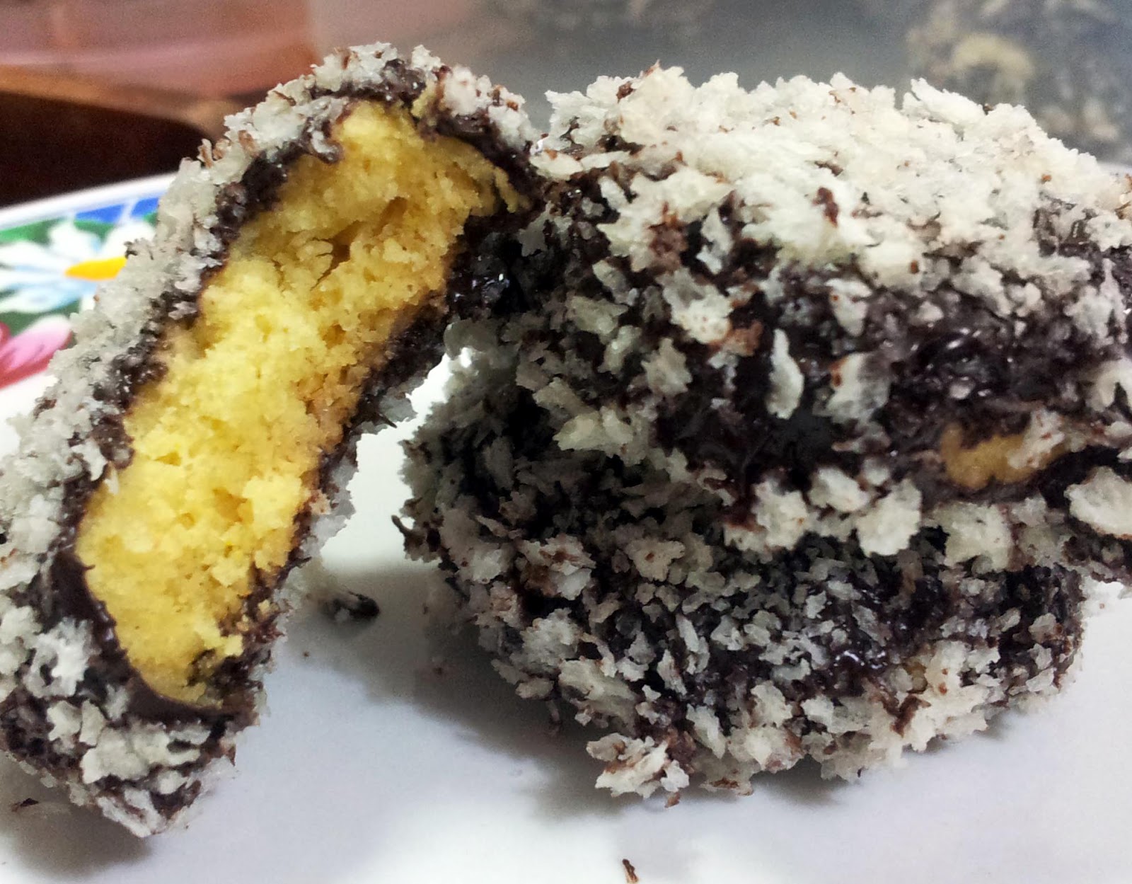 made by shas: Snow almond cookies