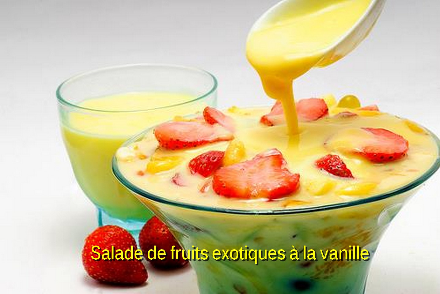 Recettes principales: Salade de fruits exotiques à la vanille