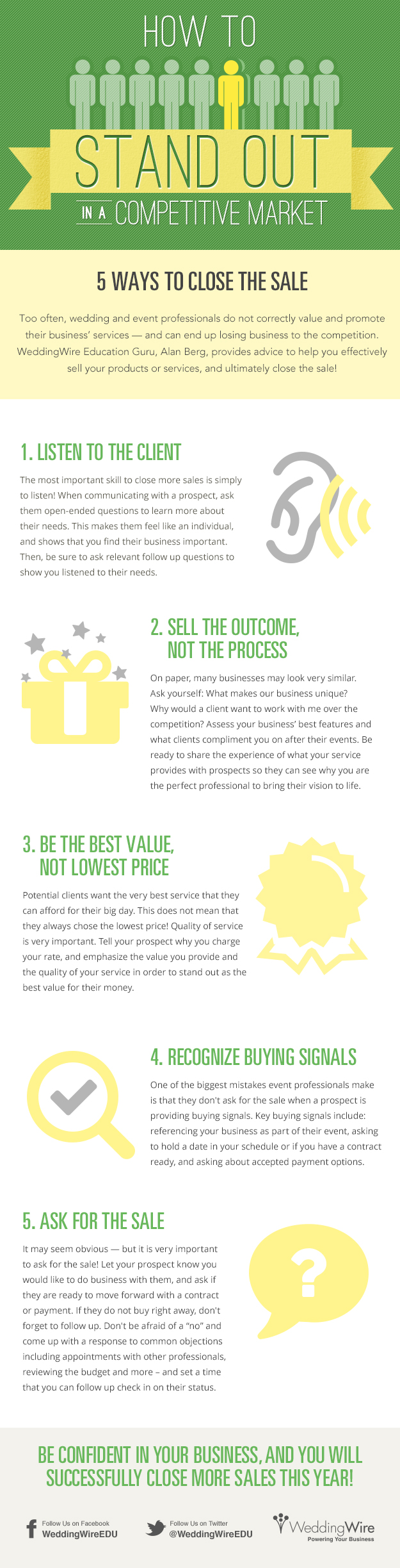 5 Simple Ways To Close The Sale