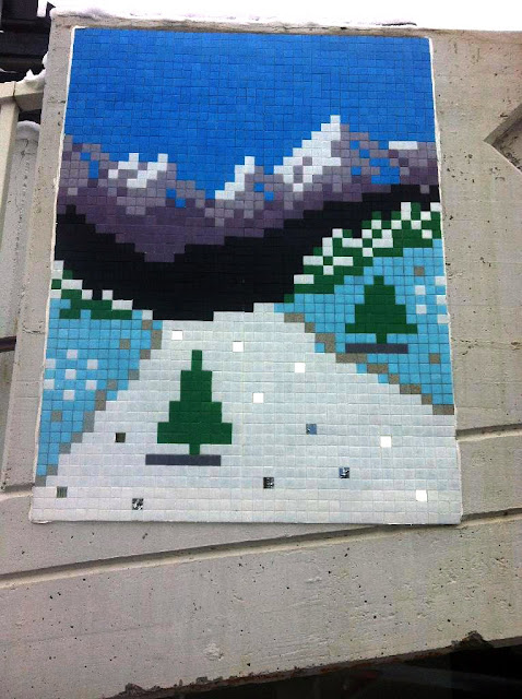 Invader Invades the Swiss Alps – Anzere, Switzerland (Part II ...