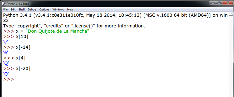 APRENDER A PROGRAMAR CON PYTHON: STRINGS