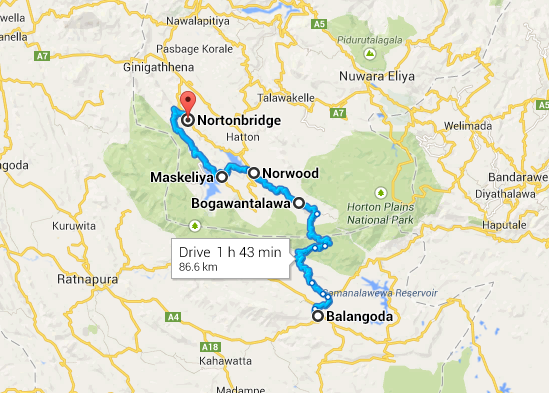 Uncommon Paths: Scenic drive from Balangoda to Norton Bridge