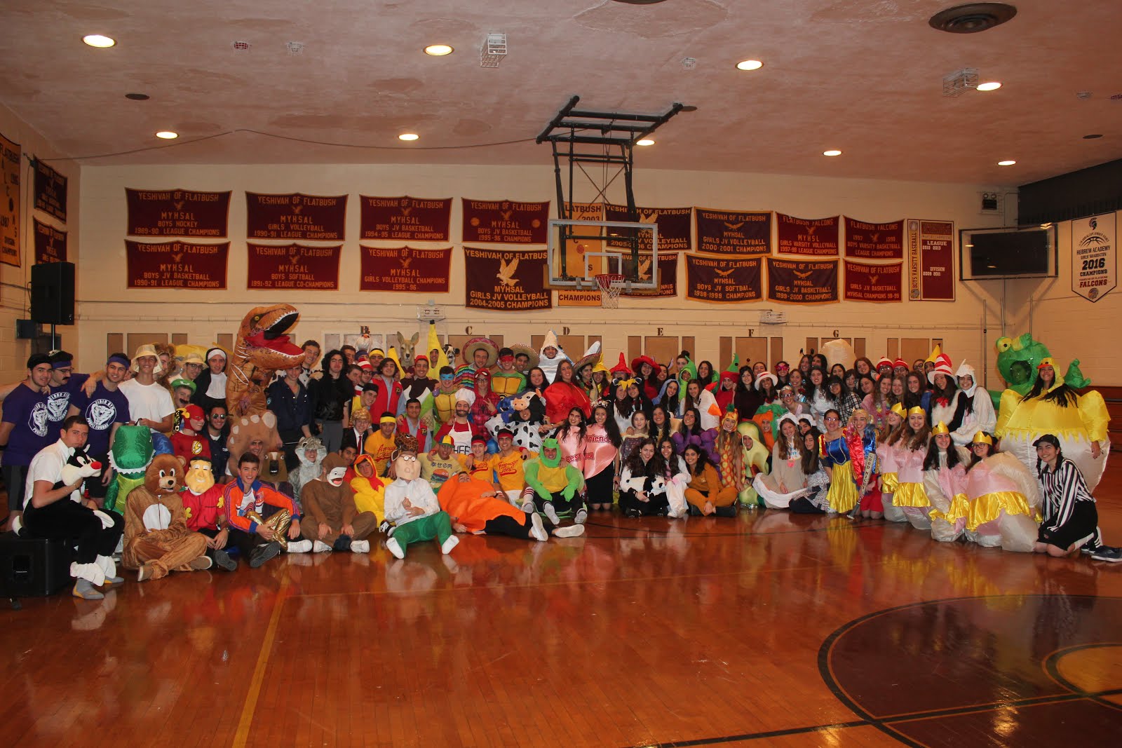 My Flatbush Life: Adar 5777: Rikkudim & Senior Masquerade