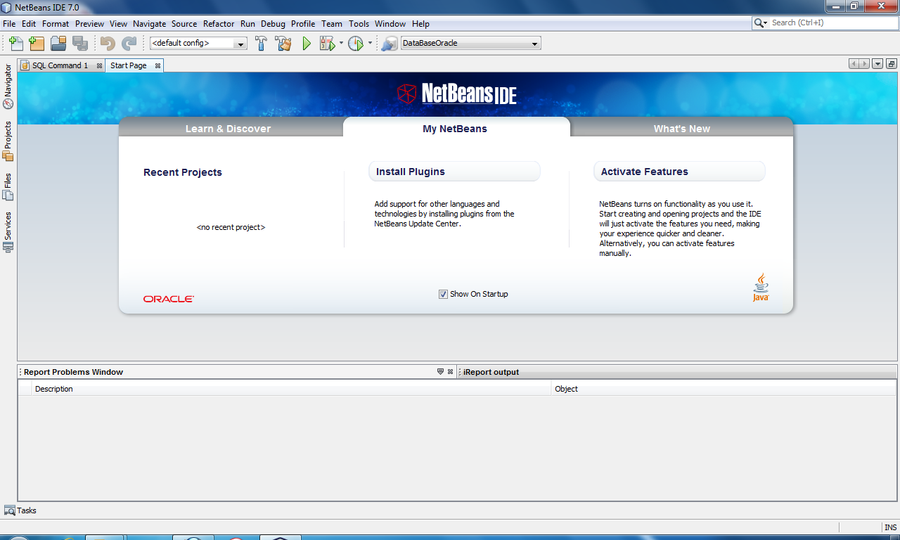nascent: ติดตั้ง Oracle database 11g R1 (11.1.0.6.0) เพื่อใช้งาน กับ Netbeans IDE 7.0 และ ...