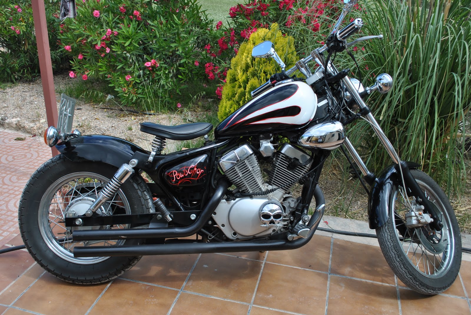 EXPOVEHICULO: YAMAHA VIRAGO XV 250 OLD SCHOOL