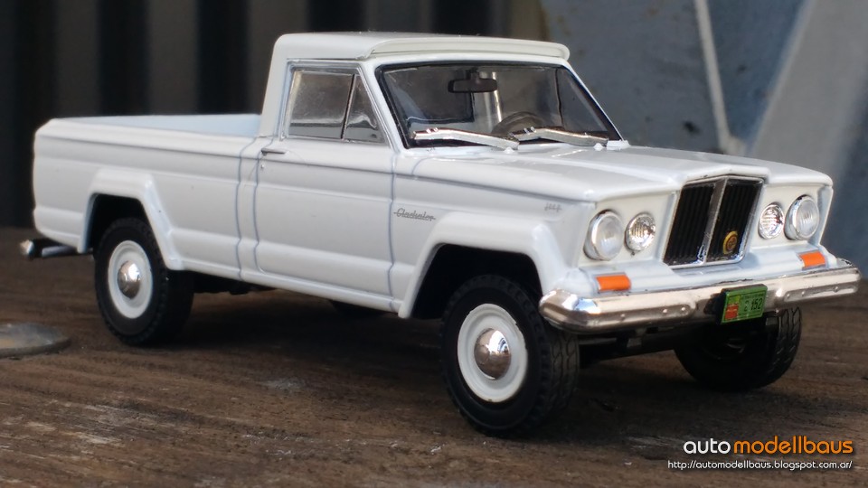 auto modellbaus: IKA JEEP GLADIATOR (1965) - Autos Inolvidables Argentinos