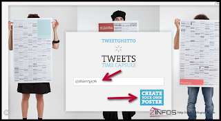 un beau poster avec vos tweets - Tweetghetto - ZinfosWeb