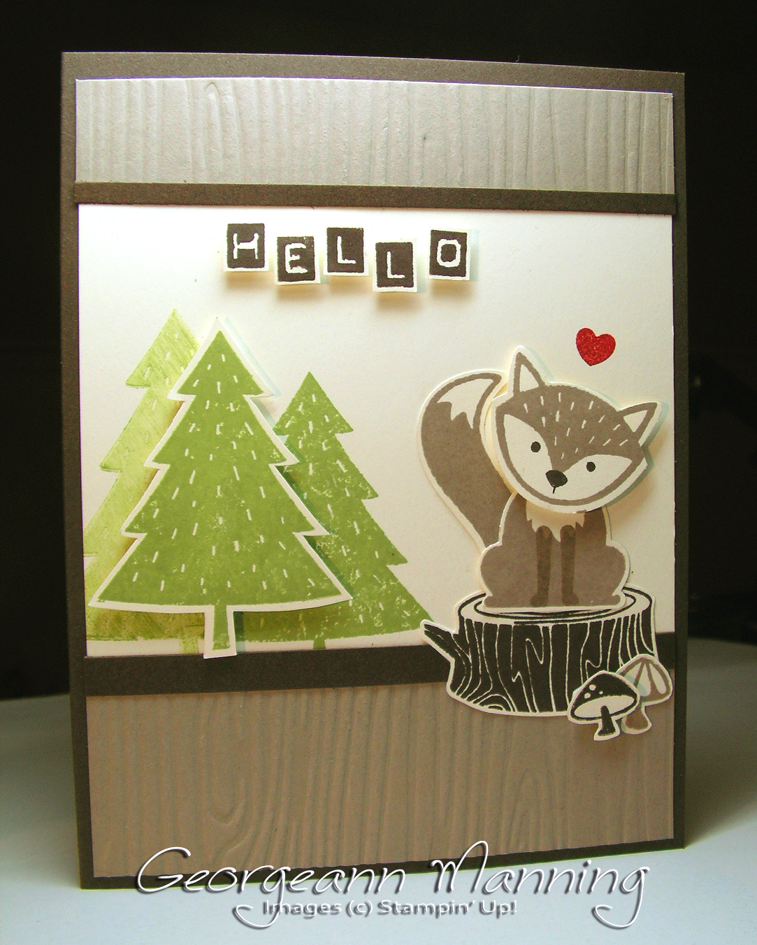 Paper Princess: Foxy Friends, Labeler Alphabet Hello Card