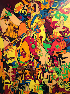 Always Be An Emerging Artist: William Y Cooper: Painting the Music of Jazz