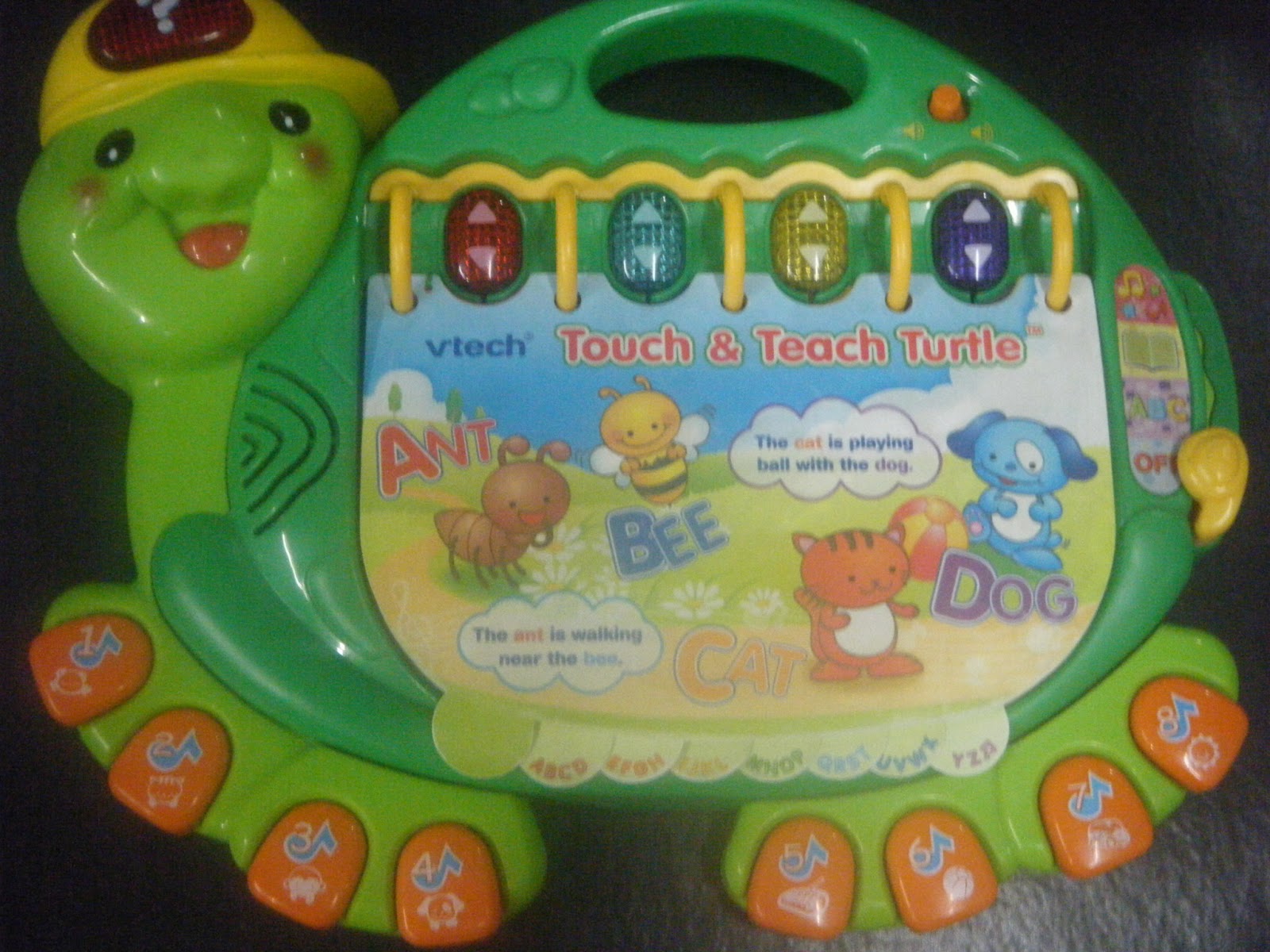 MommysLove4Baby143: VTech - Touch and Teach Turtle 649P SALE