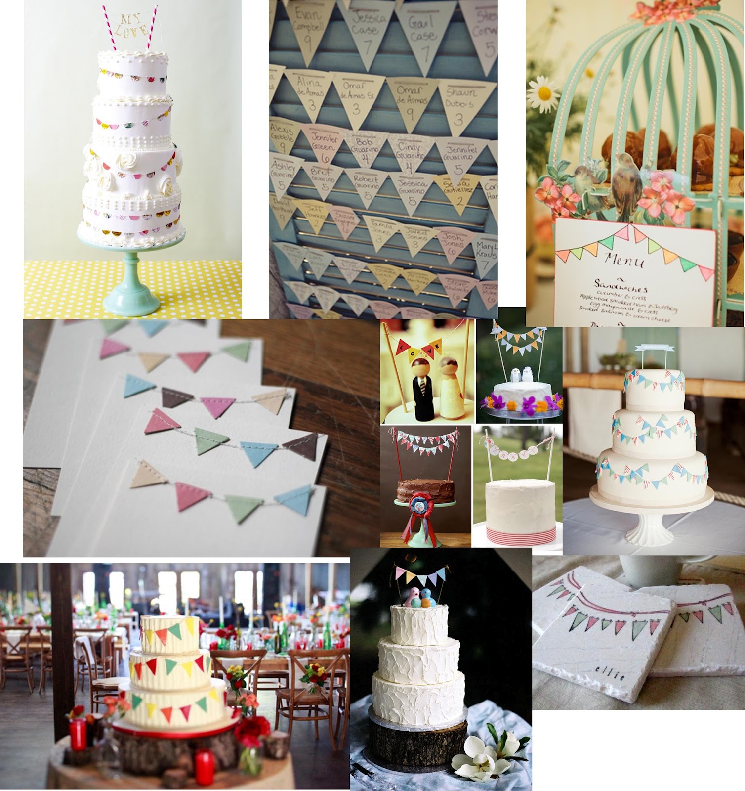 Fly Me to the Moon: Wedding Bunting