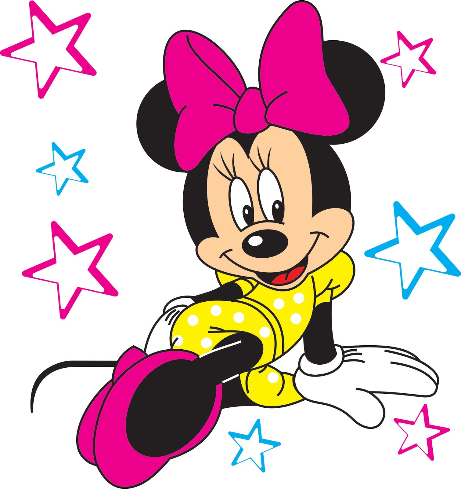 Diseño vectorizado para estampados minnie mouse - AldLogos