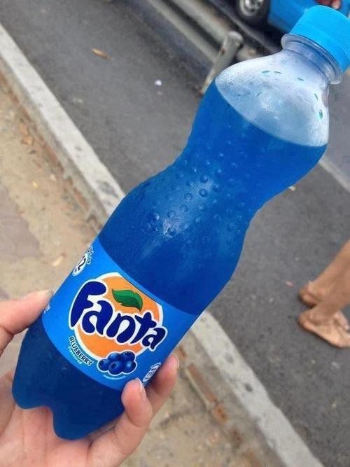 Fanta azul | Dorgas on Fire!