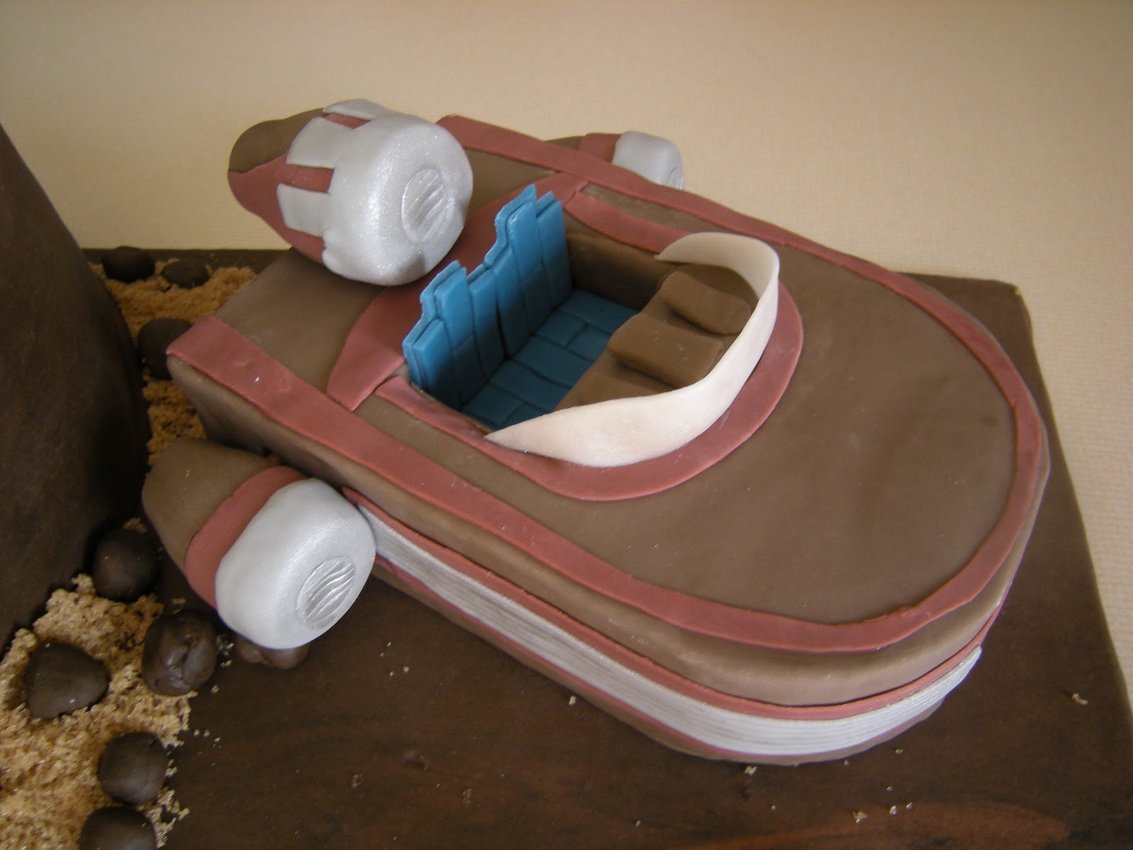 Accomplishment Girl: Gunner's Star Wars Cake