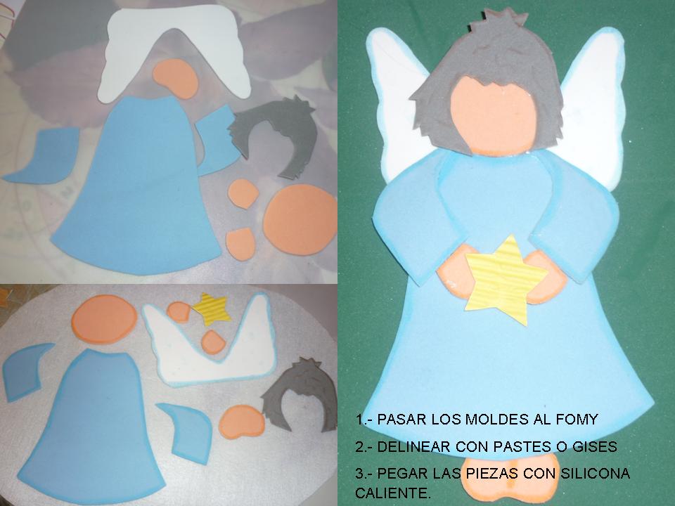 Angel en foami - Imagui