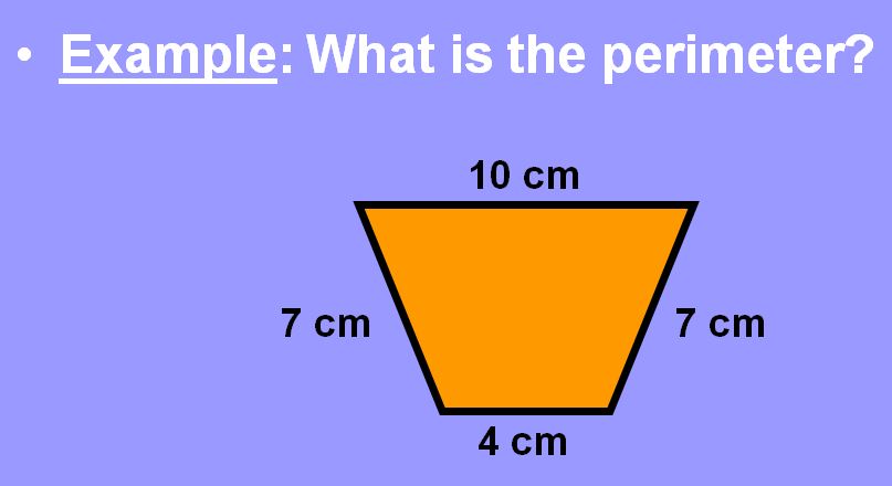 Learning Ideas Grades K 8 Perimeter Slide Show And Online Quiz For Kids