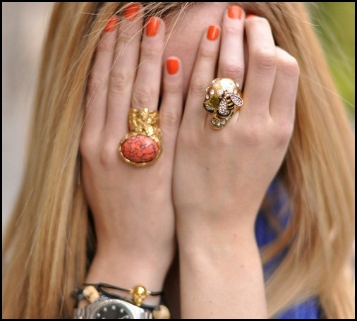 FASHiONABLY BROKEASS: YSL Arty Ring