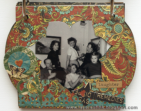 Layers of ink: Vintage Pop-Up Mini Book Tutorial