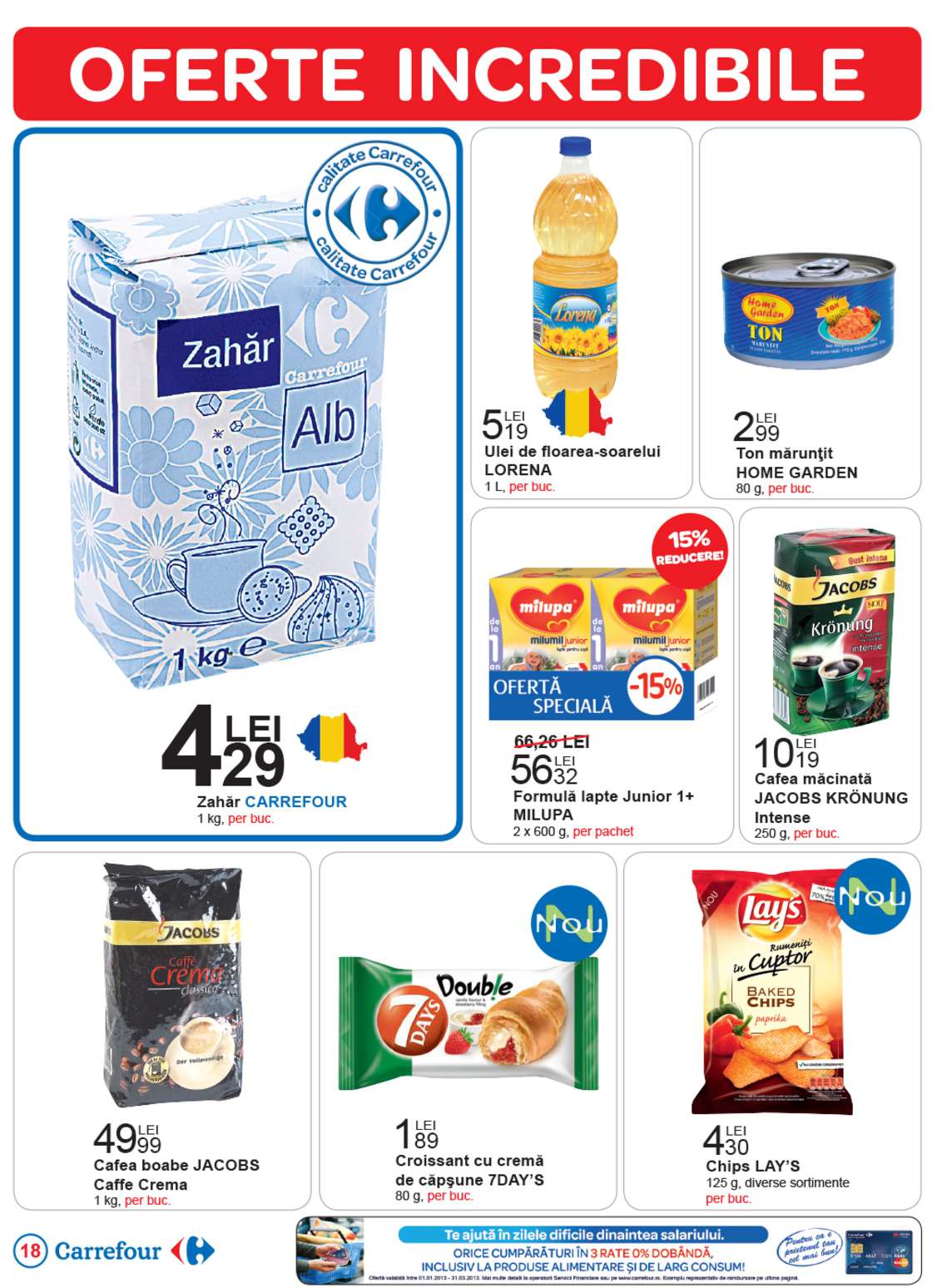 Catalog oferte si promotii: Oferta Carrefour Braila 21-27 martie 2013