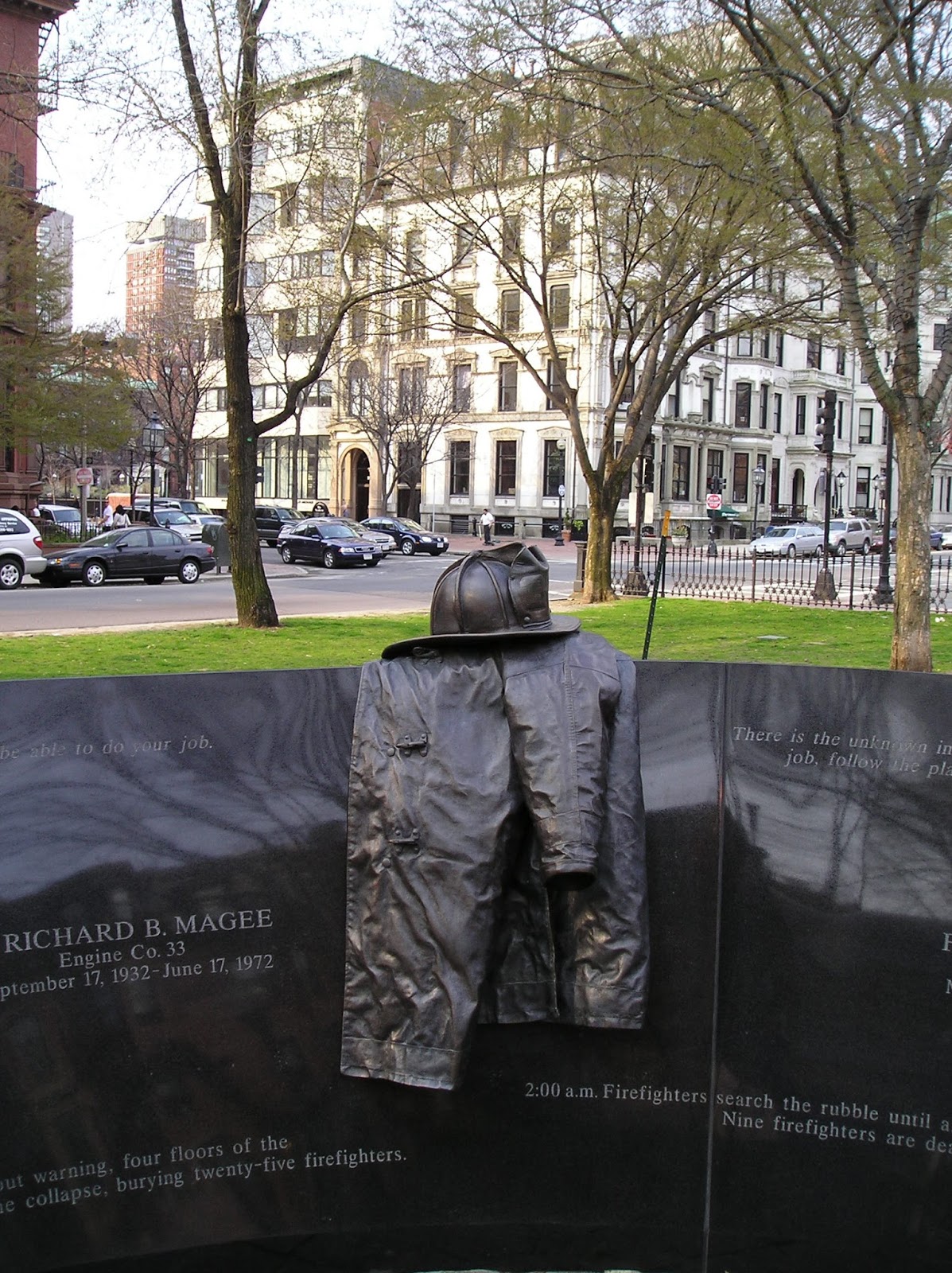 Boston Bronze and Stone Speak To Us: Vendome Firemen's Monument ...