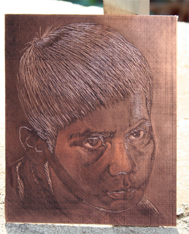 La Punta Seca Esquema Tcnicas De Grabado