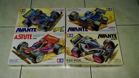 tamiya 4wd japan: Mini 4WD Tamiya Original Avante Dan Astute