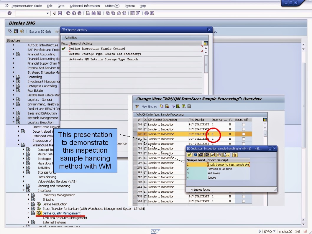 青蛙SAP分享 Froggy's SAP sharing: WMS QM-WM interface Sample Handling 1 ...