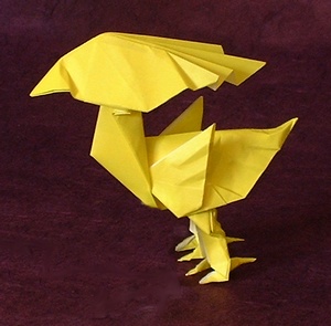 El arte del Origami: Chocobo de Satoshi Kamiya