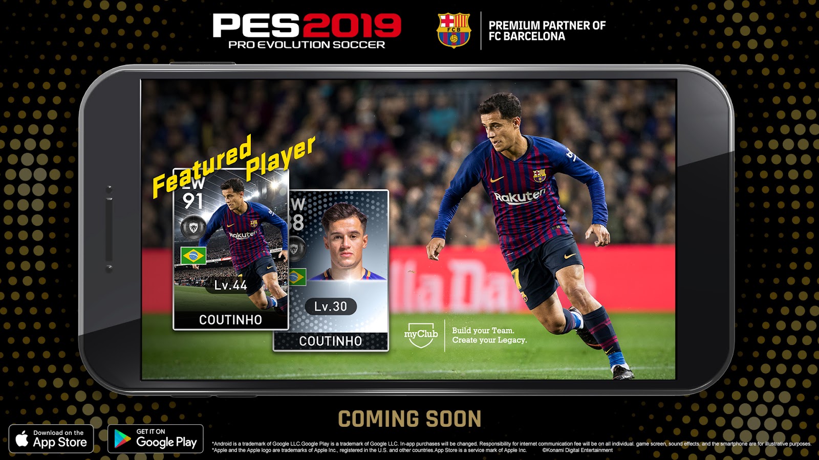 PES 2019 FOR ANDROID OS | RELEASE DATE AND NEW FEATURES OF PES 2019 MOBILE