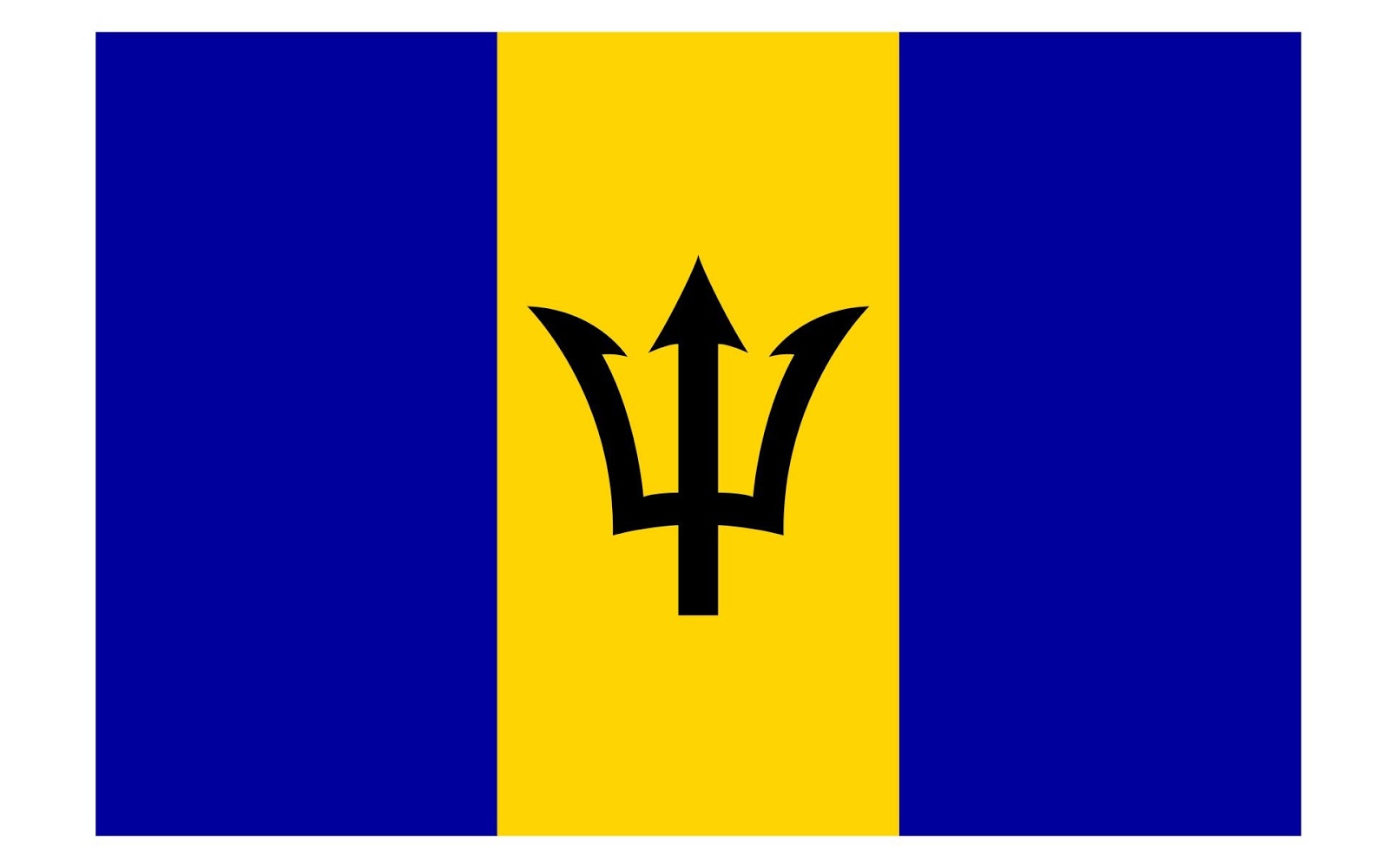 Imagehub: Barbados Flag HD Free Download