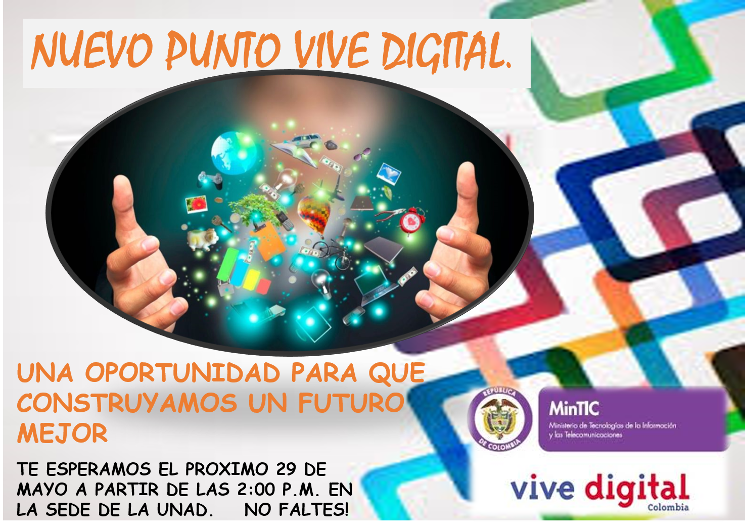 PUNTOS VIVE DIGITAL: mayo 2016