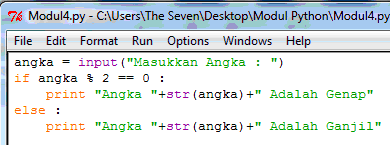 Konsep Percabangan if - else | Belajar Python di Blog 7