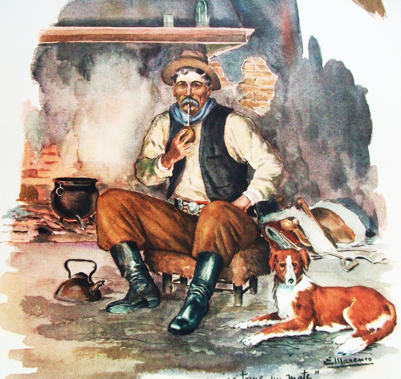 El GAUCHOGUACHO: Retrato de un hombre gaucho