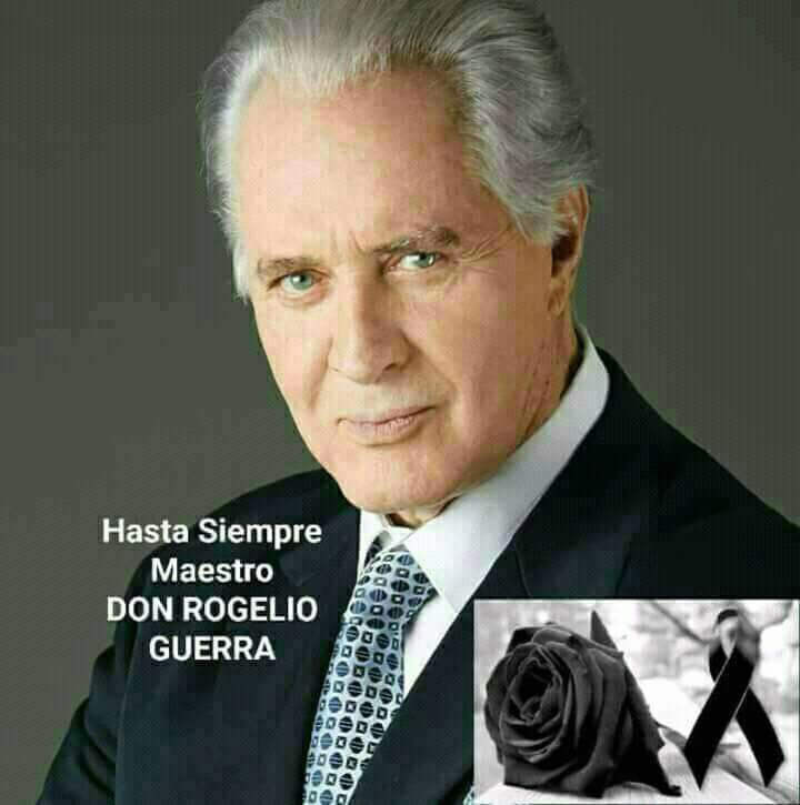 Fallece el actor Rogelio Guerra a causa de un paro cardíaco