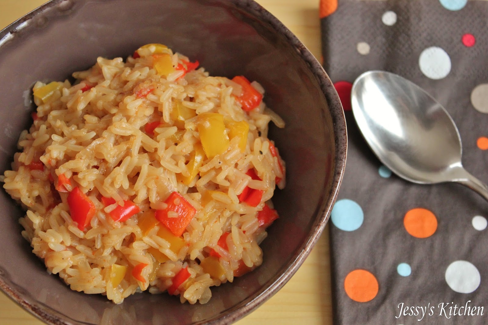 Jessy's Kitchen: Riz aux poivrons