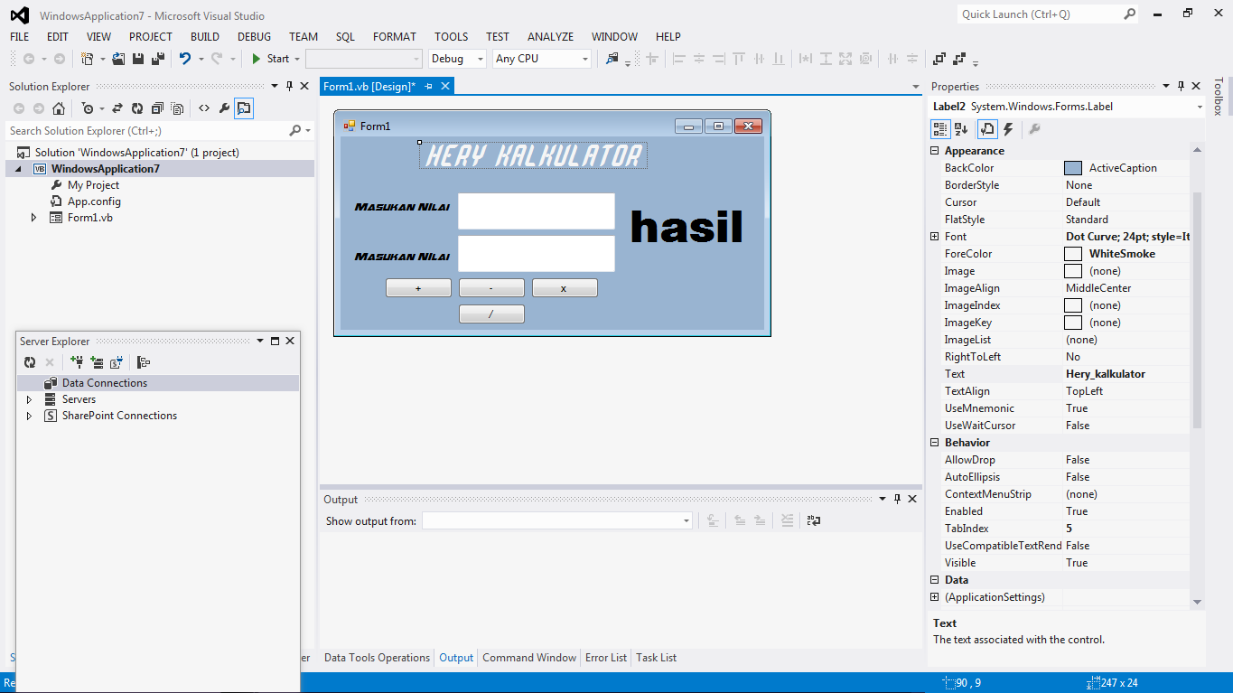 Tutorial Membuat Program Kalkulator Sederhana ~ yukblajaronline