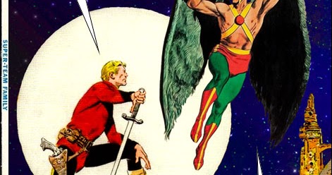 Super-Team Family: The Lost Issues!: Hawkman and Flash Gordon
