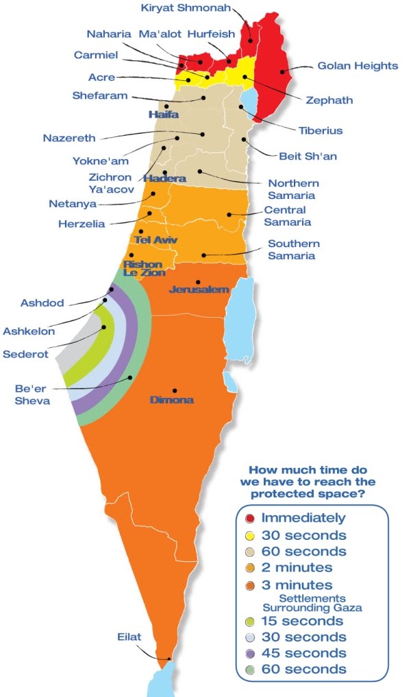 Israel Emergency Medical Services: IsraelEMS: Map of Alarm Zones for ...