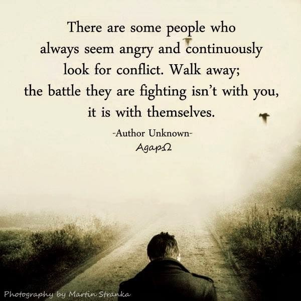 There are some people who always seem angry and continuously look for ...