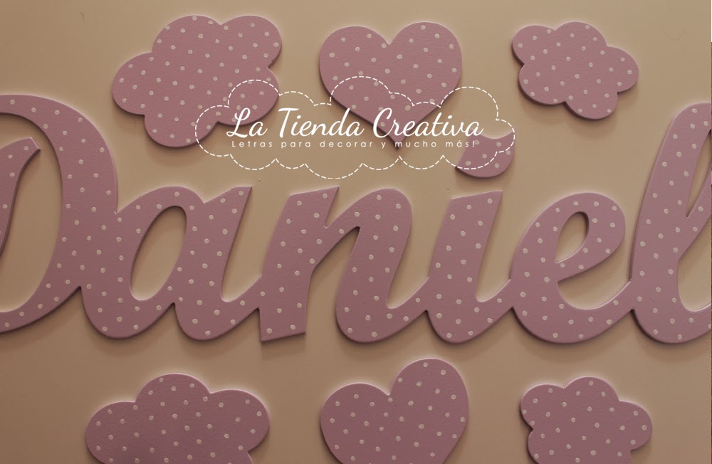 La Tienda Creativa - Letras para decorar y mucho más: Letras infantiles ...