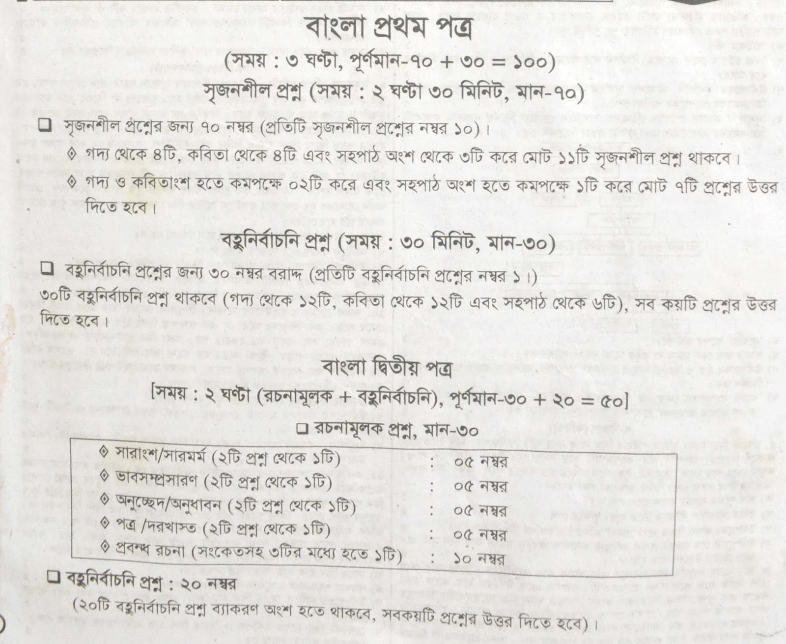 JSC Bangla Suggestion 2019 with Question (1st Paper 100% Common)