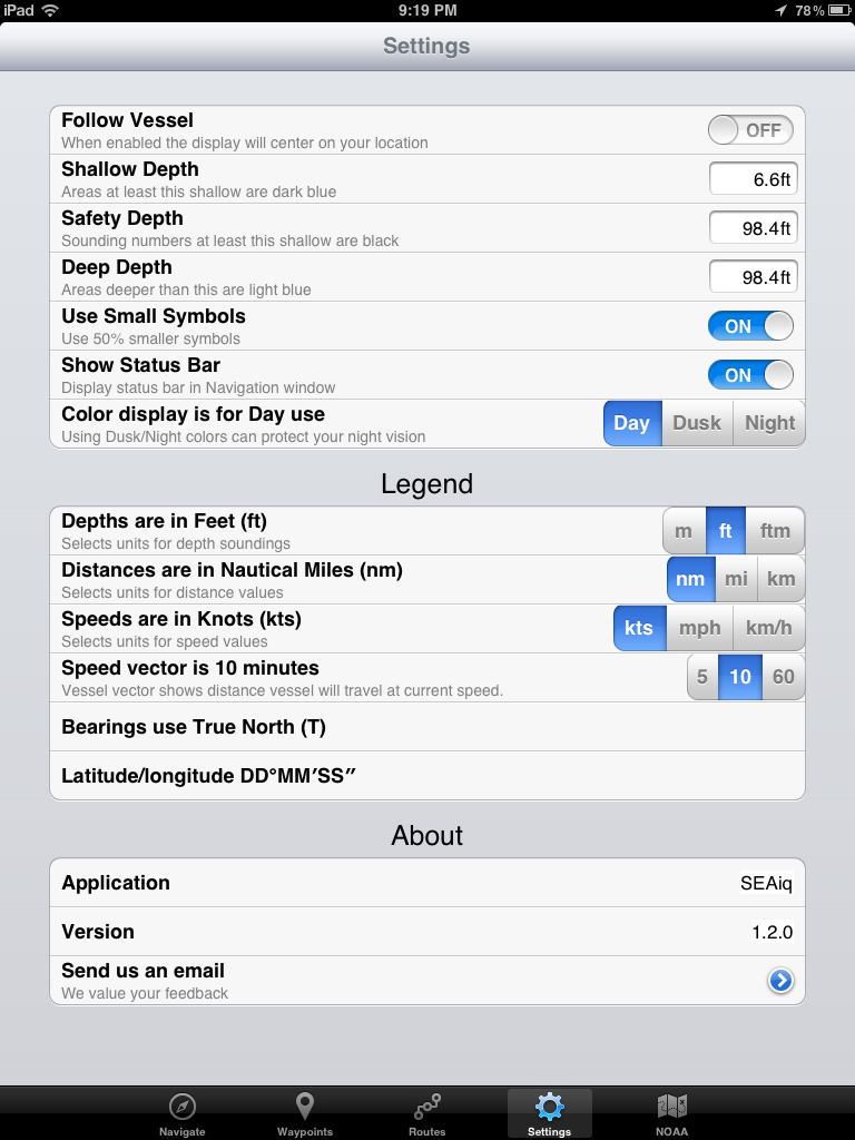 i-Marine Apps: SEAiq - Intelligent Vector Chart Plotter