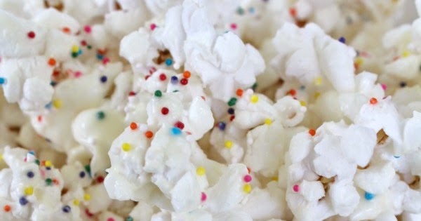 On The Menu: Confetti Party Popcorn |Sunny Days & Starry Nights