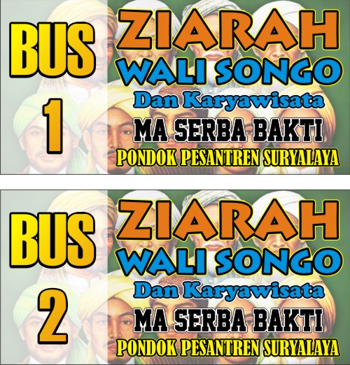 Download Contoh Spanduk Ziarah Format CDR - KARYAKU