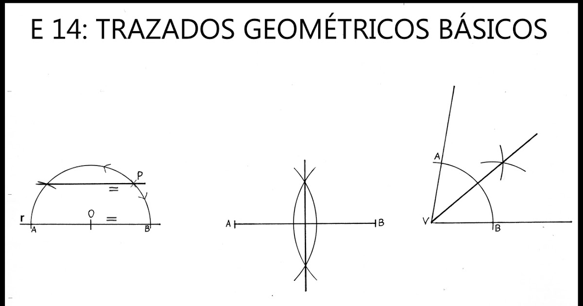 PLÀSTICA ESO: Trazados geométricos básicos