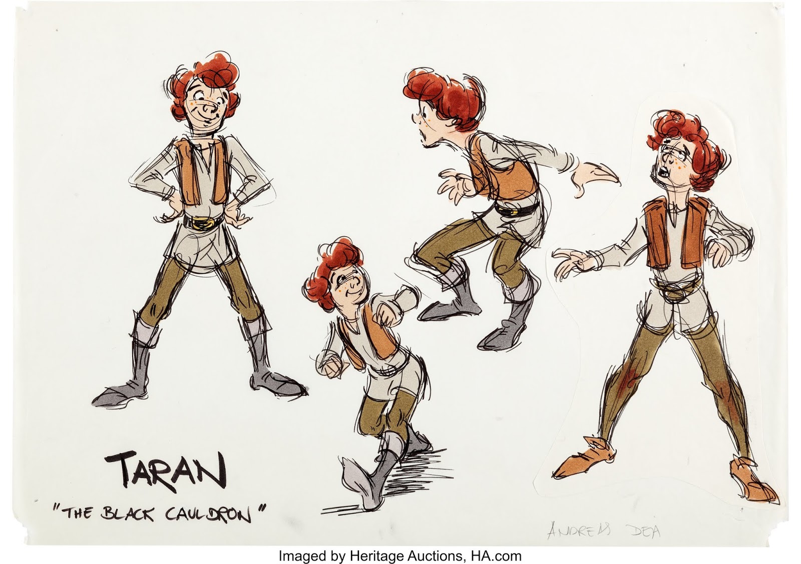 The Black Cauldron Characters