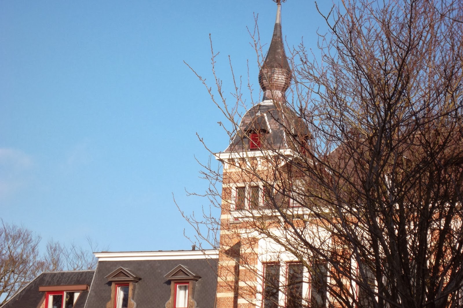 de pimpamkikkerklas: naar het kasteel in Moerkerke