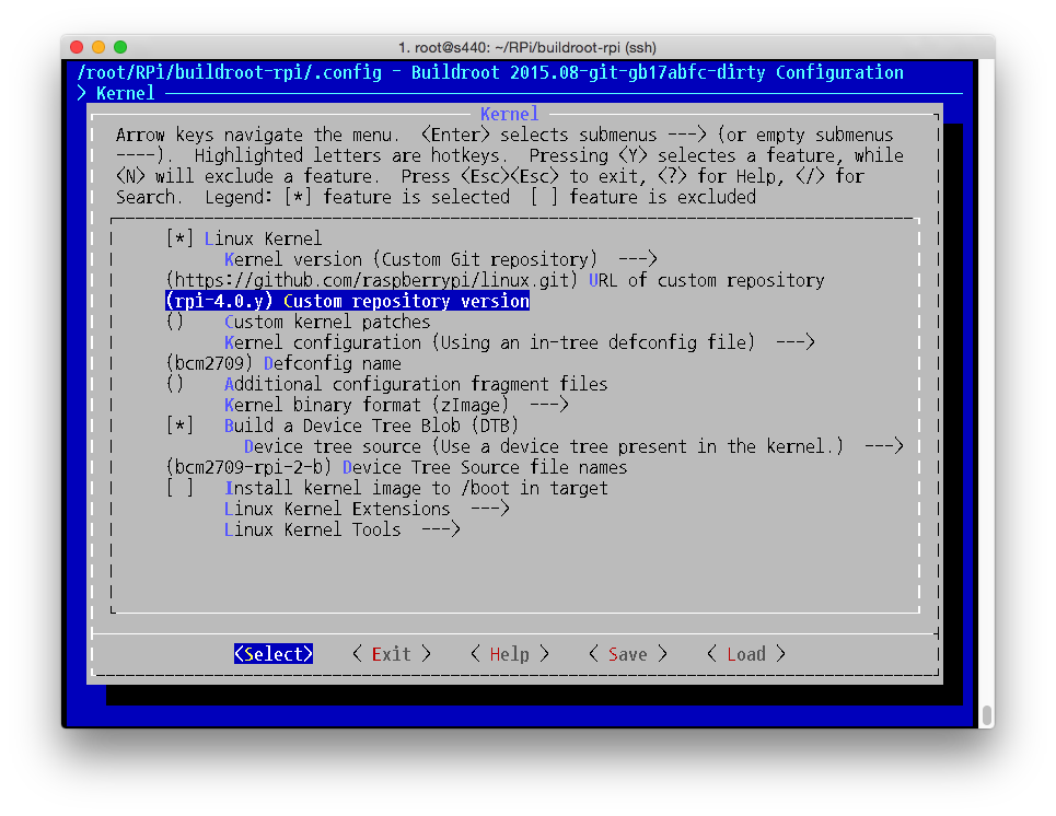 Varmylog Buildroot 를 이용한 Raspberry Pi 2 Kernel 및 Root Filesystem Build 7733