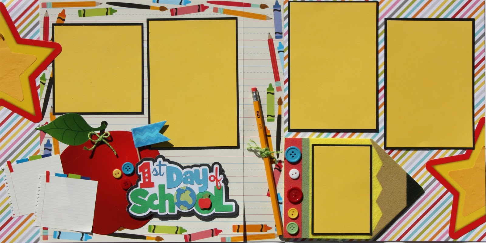 AMAZING GRACE Paper Crafts: School Layouts